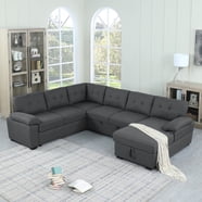 MOLINA SECTIONAL FLOKET GRAY - Walmart.com