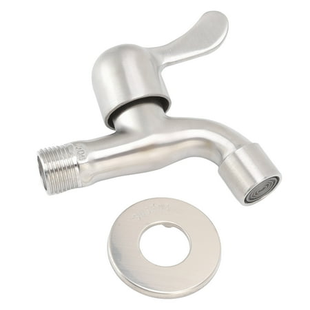 Single Cold Water Tap, G1/2 Caliber Washing Machine Tub Tap Faucet For ...