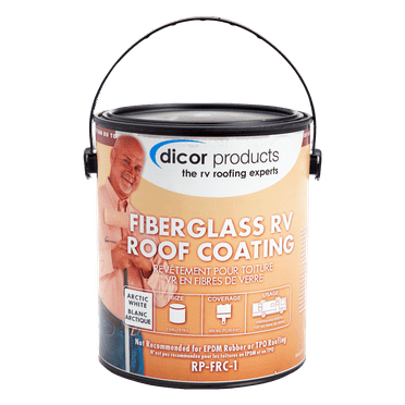DICOR CORP RPFRC1 1 Gallon Fiberglass RV Roof - Walmart.com