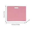 Erasable Horizontal Name Badge Note Card, Reusable Dry-Erase ID Tag ...