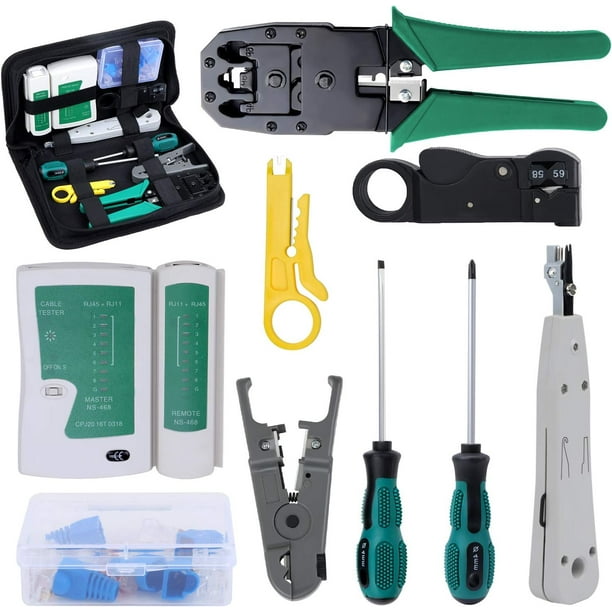 Ethernet Crimper, Multi-Function Cable Tester Ensures Accurate Network ...