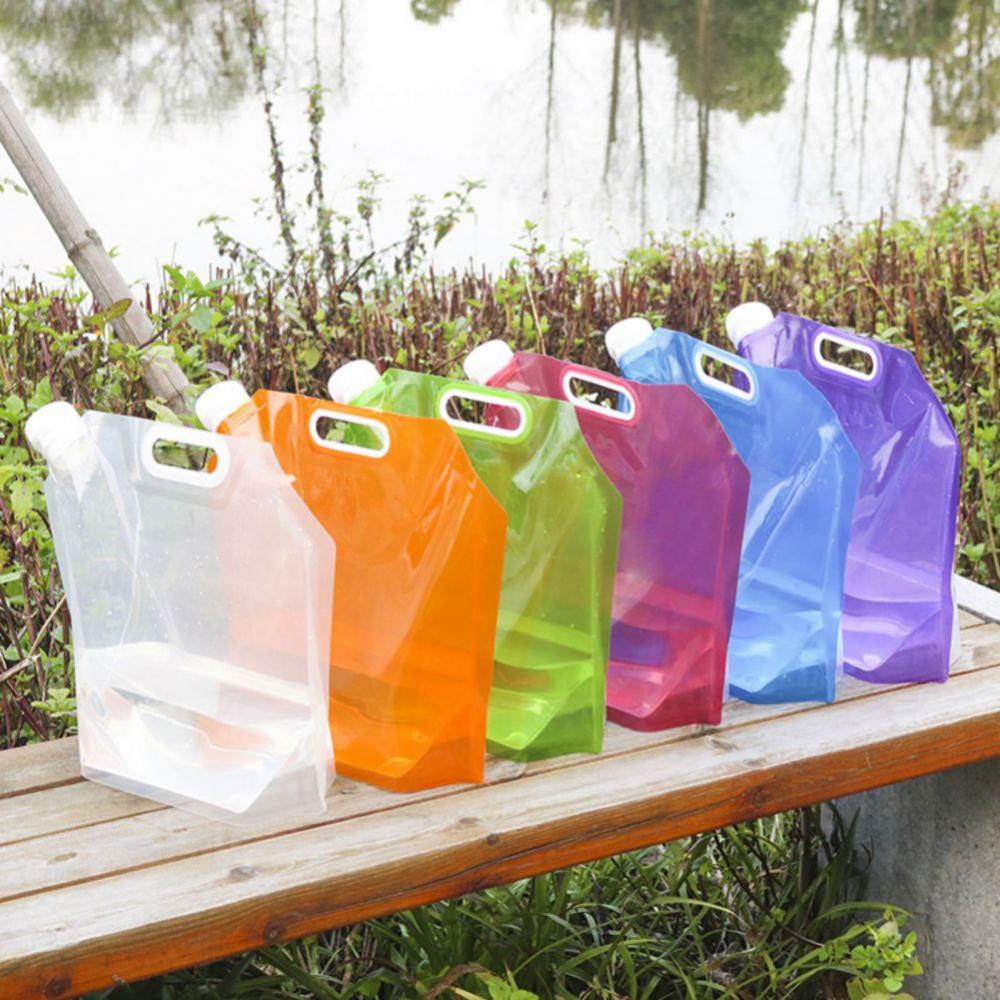 5 litres Collapsible Water Container，BPA Free Plastic Water Carrier ...
