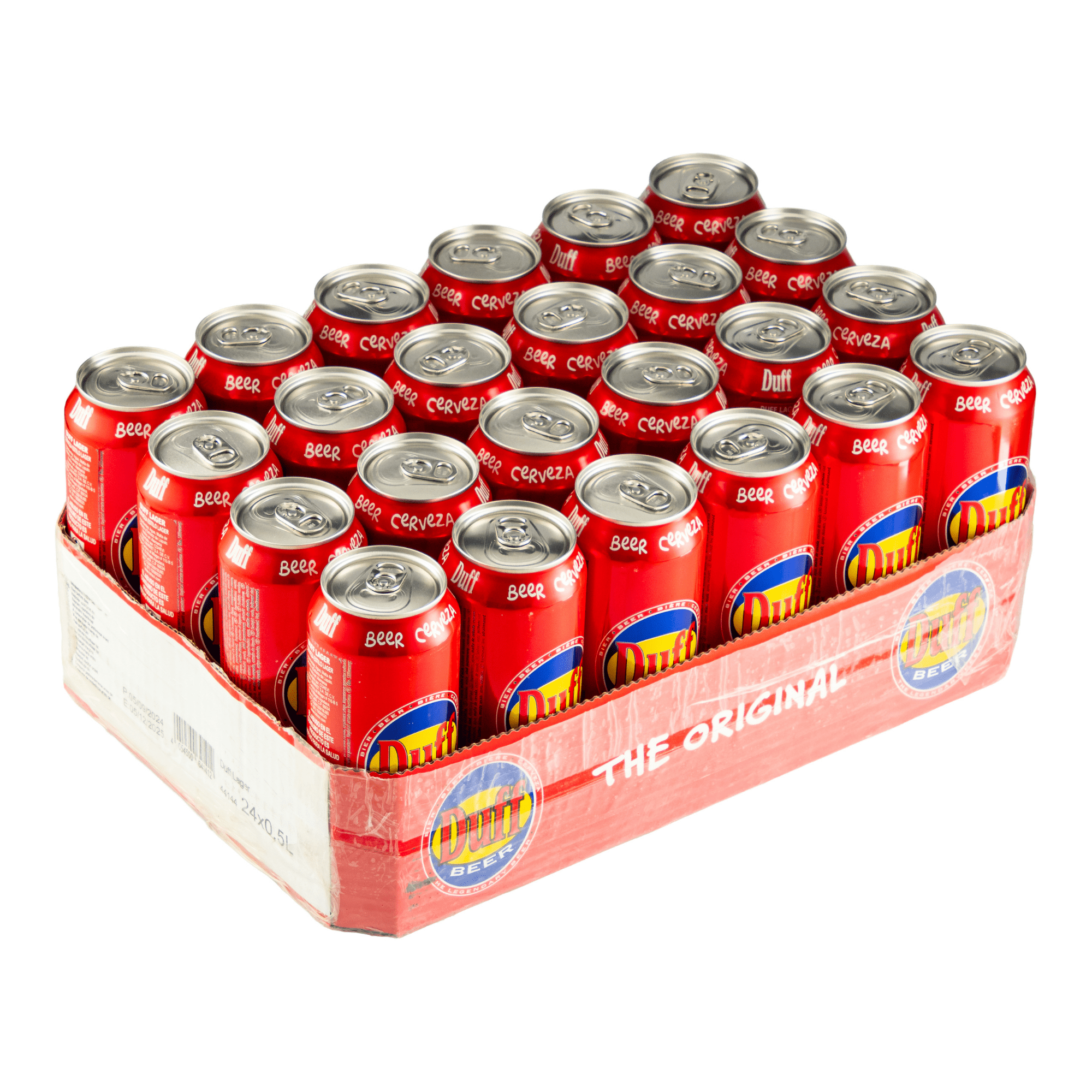 24 Pack Cerveza Duff Lagerbier Hell Lata 500ml C/u Duff Cerveza ...