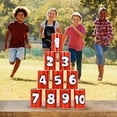 SYNCFUN 13 Pcs Carnival Party Bean Bag Toss Game, Sturdy Knockdown Can ...