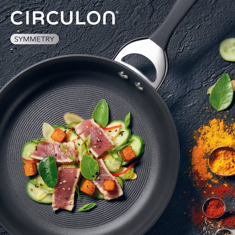 Circulon Symmetry Hard-Anodized Nonstick Frying Pan, Black, 41% OFF