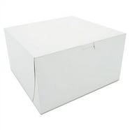 SCT Tuck-Top Bakery Boxes 19w x 14d x 4h White 50/Carton 1029 - Walmart.com