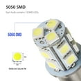 Podofo 20Pcs 1156 LED RV Bulbs, Super Bright 5050 13-SMD 6000K White ...