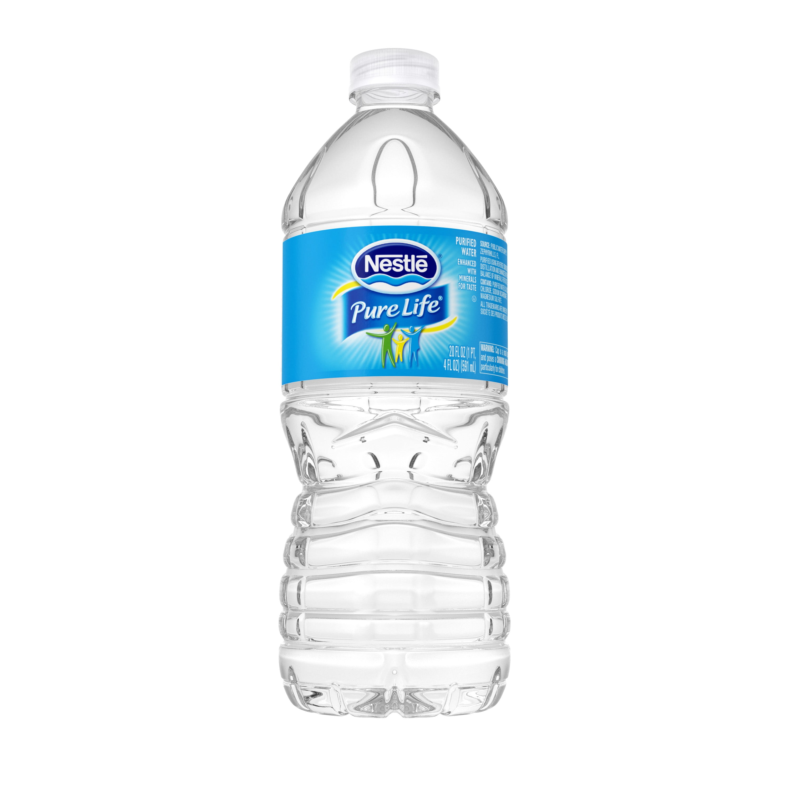NESTLE PURE LIFE Purified Water 24 20 Fl Oz Bottles Walmart