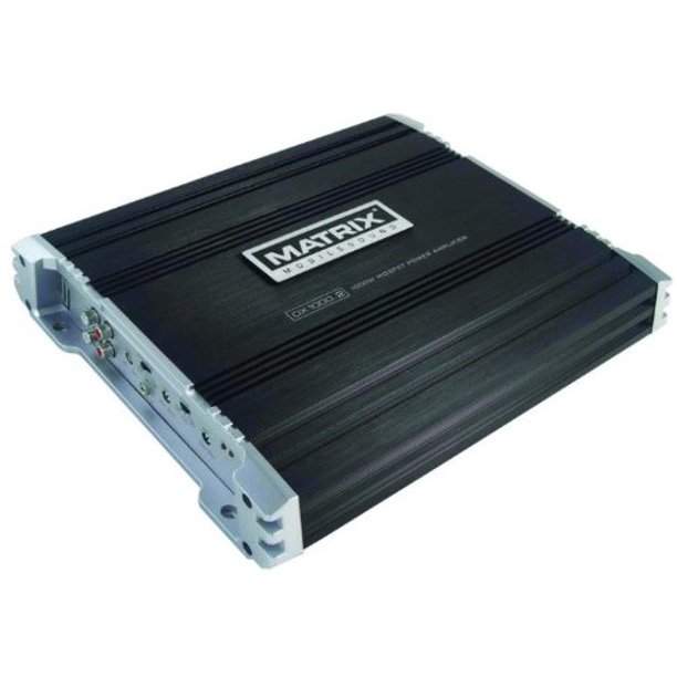 Matrix DX DX1000.2 Car Amplifier, 1000 W PMPO, 2 Channel, Class A ...