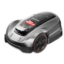 AIWEIYA Crawler Remote Control Lawnmower with Push Shovel Snow Removal ...