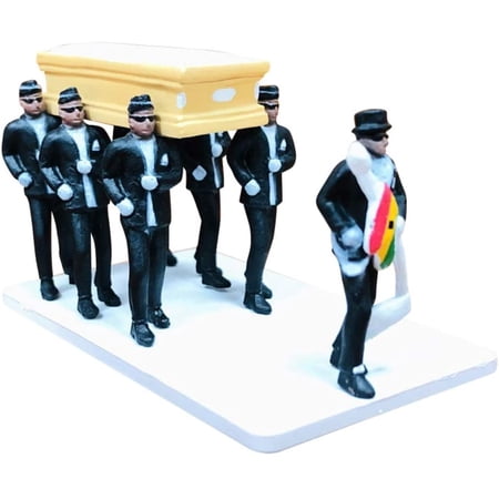 Cosplay Ghana Funeral Dancing Team Kits,1:64 Pallbearers Figures ...