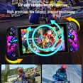 Wireless Joypad Controller for Switch Controller (L/R),Game Controllers Replacement with RGB ...