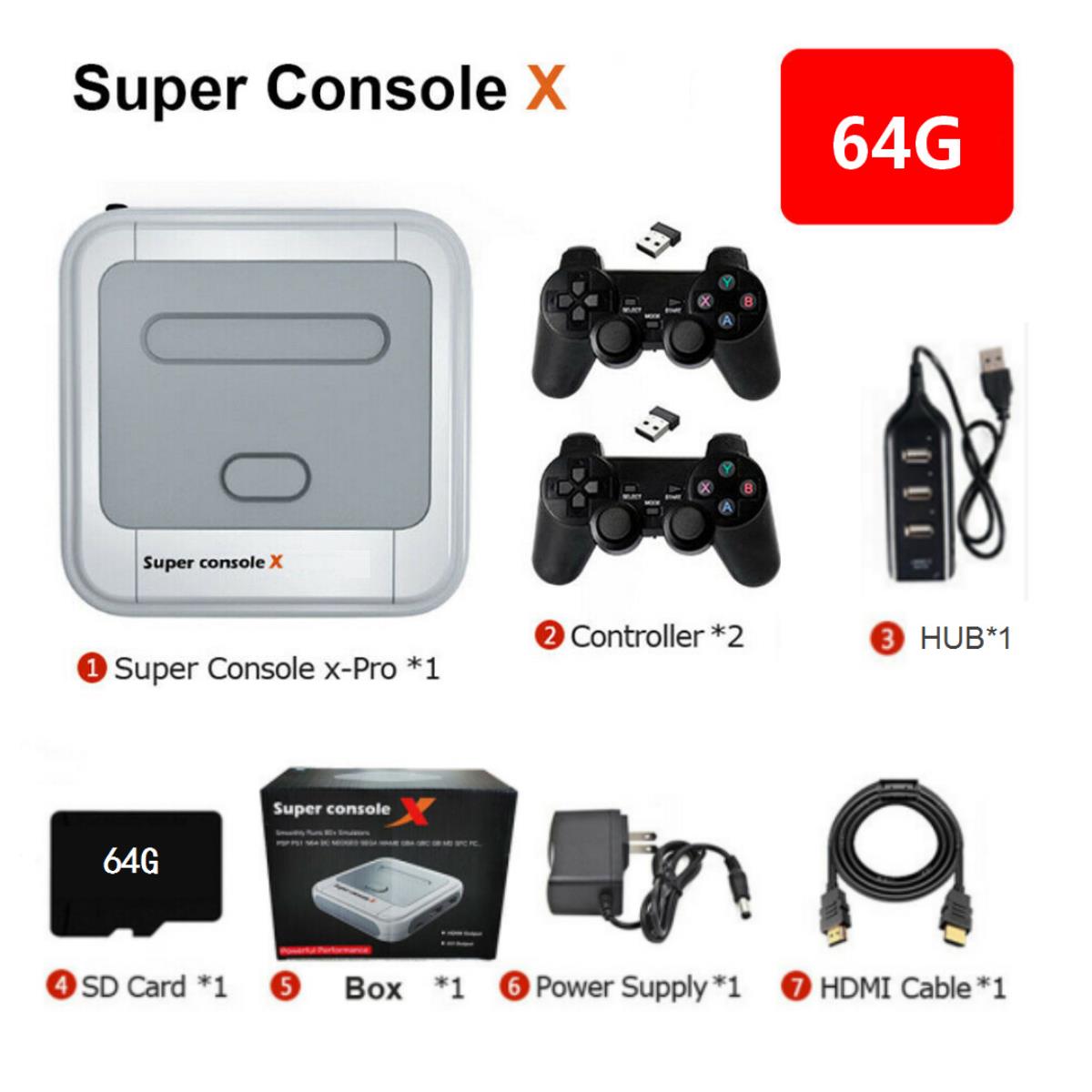 super consola X pro Retro de la Consola de Nostalgia-TV clásica caja ...