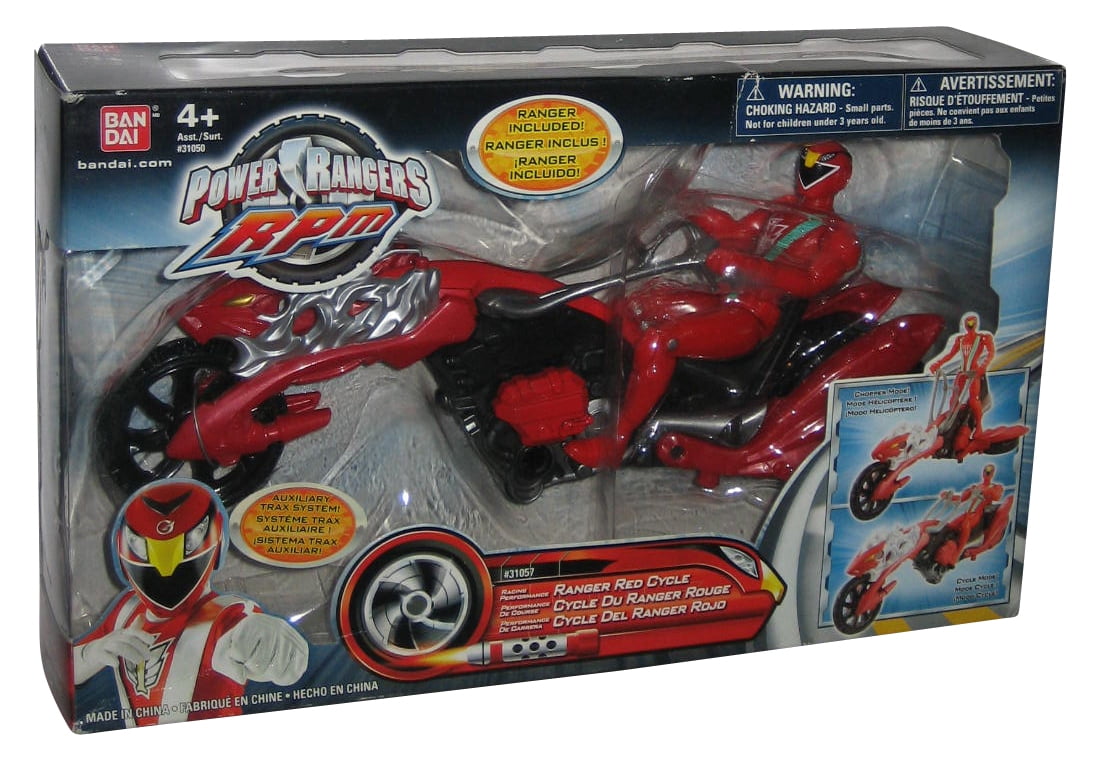 Power Rangers Rpm Red Ranger Toy
