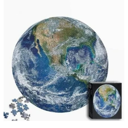 Earth Jigsaw Puzzles,1000 Piece Round Earth Earth Puzzle Earth Round ...