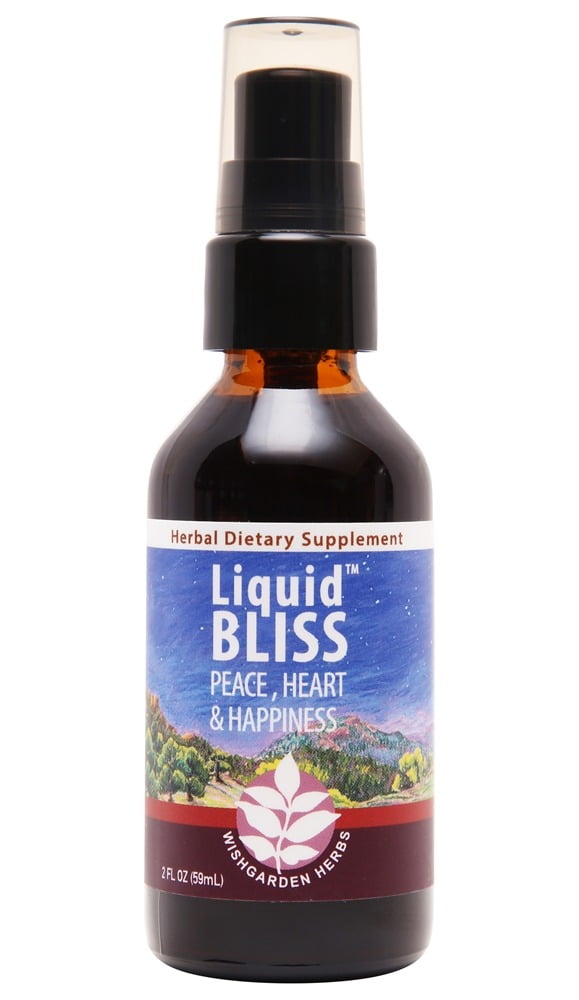 WishGarden Herbs - Liquid Bliss Peace, Heart & Happiness Spray - 2 fl ...