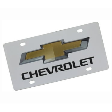 Lincoln Dual Logo License Plate (Chrome) - Walmart.com