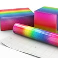 Hallmark Rainbow Wrapping Paper With Cutlines (1 Roll: 17.5 Square Feet