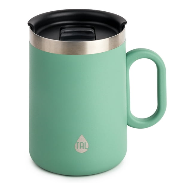 TAL Stainless Steel Brew Coffee Mug 15 fl oz, Sage - Walmart.com