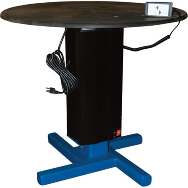 Vestil 856204 Turntable with Powered Height Adjustment - 750 lbs ...