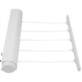 Retractable Clothesline Telescopic Indoor Outdoor Wall Mounted Clothes ...