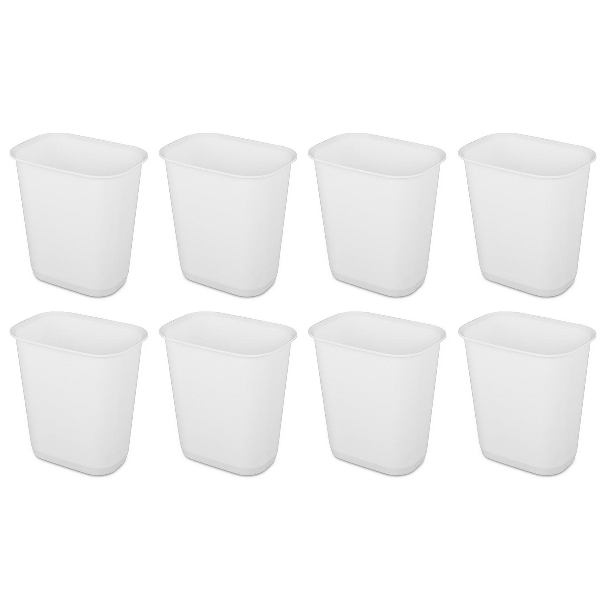 Click here for Sterilite 3 Gallon Rectangular Wastebasket Small H... prices