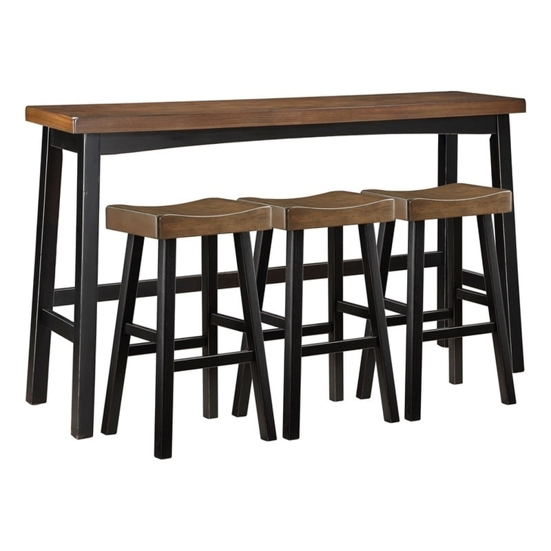 Click here for Lexicon Home Lexicon Caspian 4-Pcs Pack Wood Pub H... prices