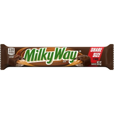 Milky Way Candy Midnight Dark Chocolate Bar, Share Size - 2.83 oz ...