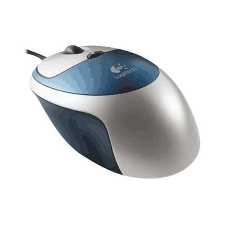Logitech Click! - Mouse - optical - 4 buttons - wired - PS/2, USB ...