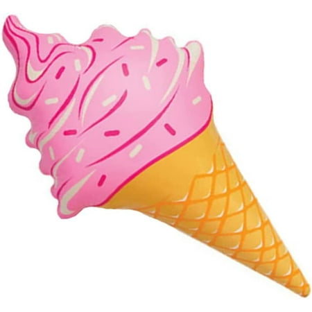 Inflatable Ice Cream Pool Float Pool Raft Lounger for Pool Party Place ...