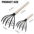 2 Pcs Claw Rake Clam Scraper Tool for Beach Clamming Claws Hand Rake ...