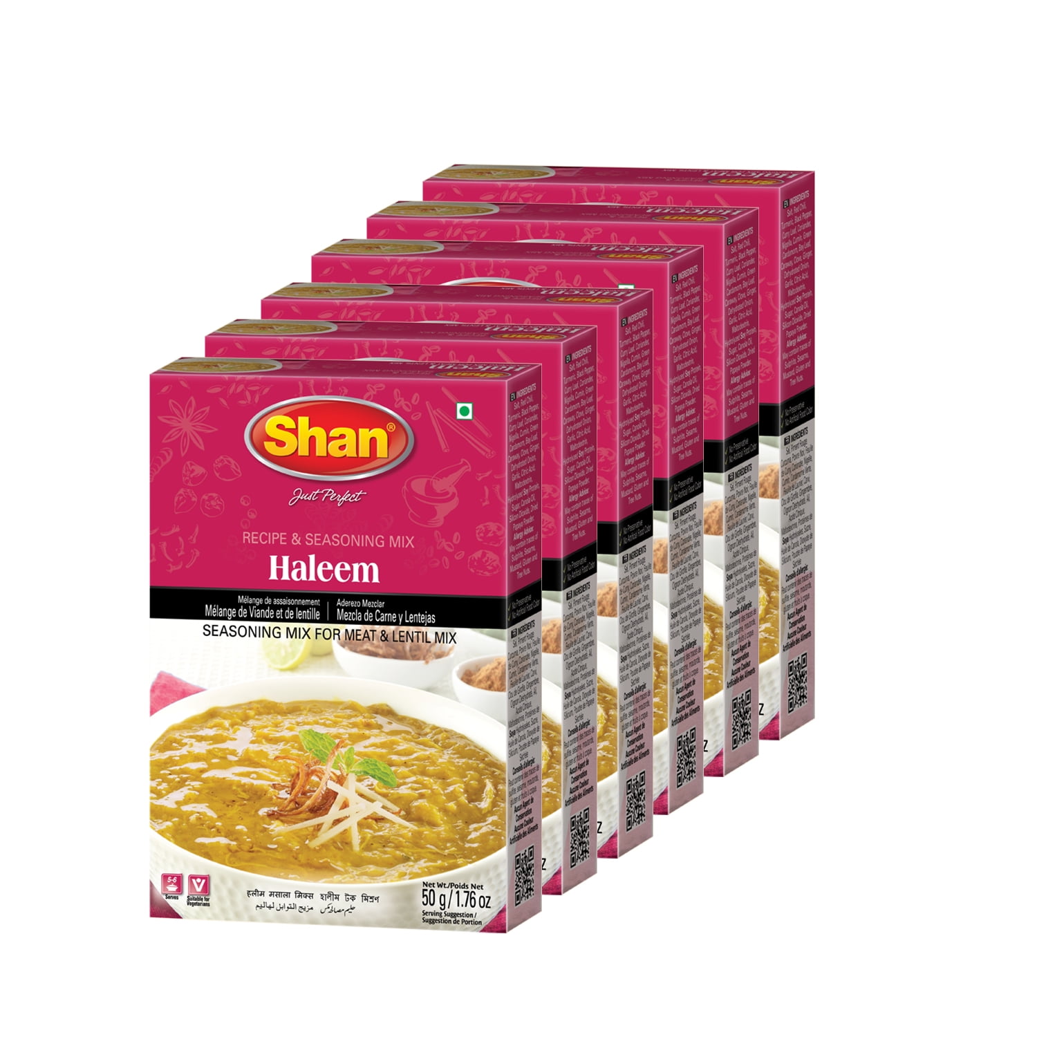 Click here for Shan Haleem Masala Premium  50g (Pack Of 6) prices