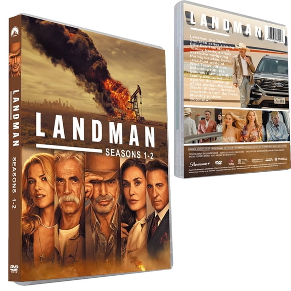 Landman: The Complete Seasons 1 & 2 | Full Series Bundle | 6-Disc DVD ...