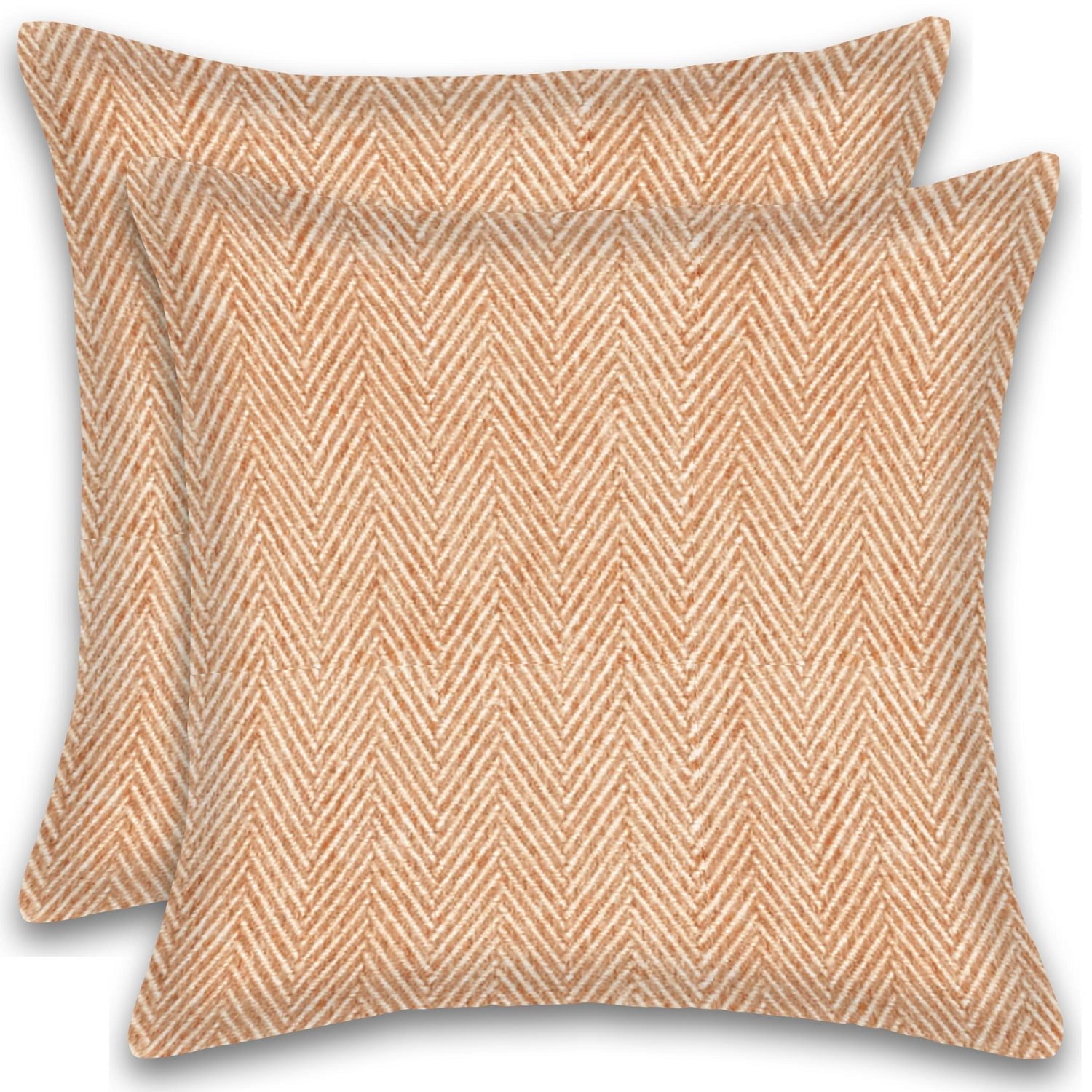 Click here for Fabstyles Herringbone Stripe Cotton Cushions Set O... prices