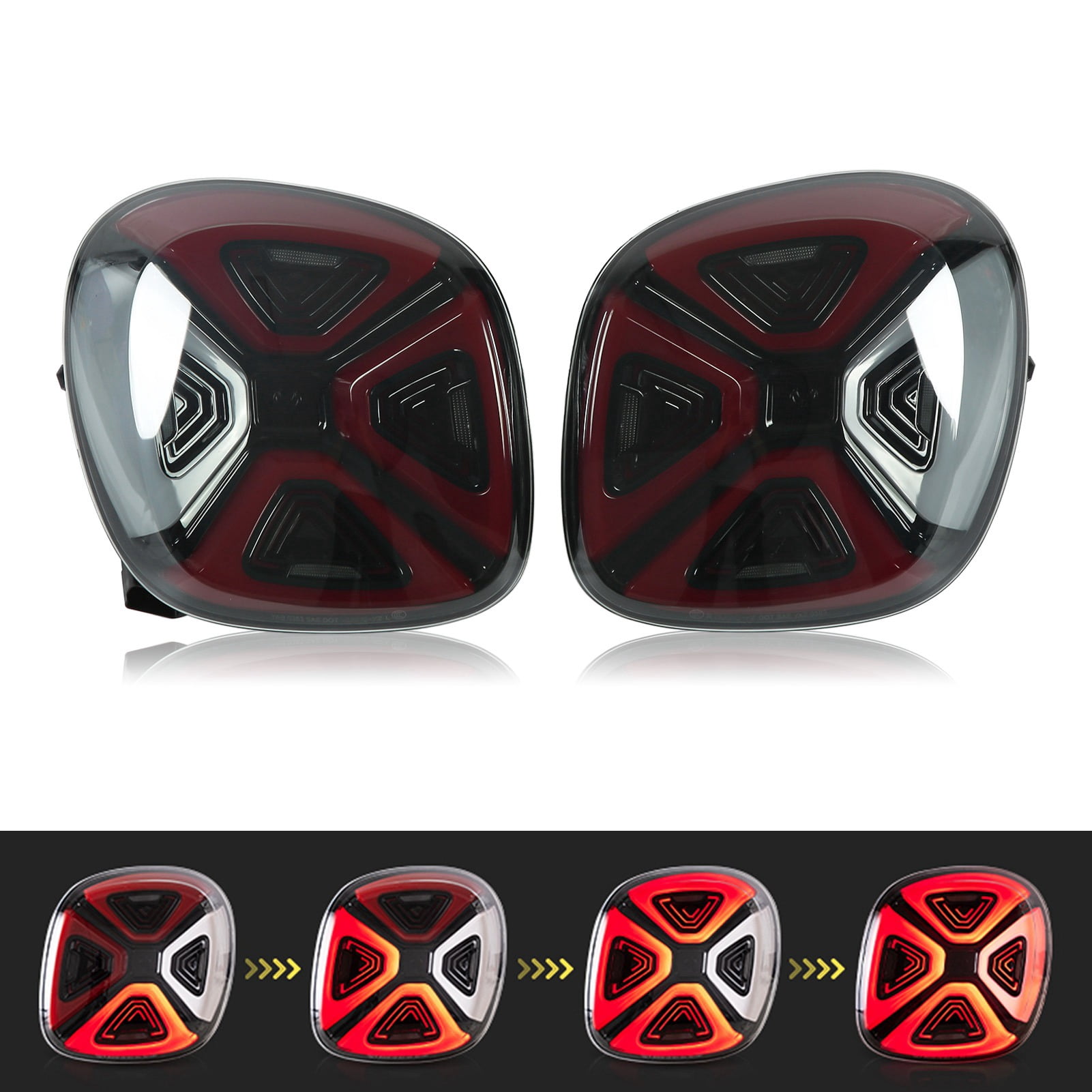 Sae Rear Light Symbol