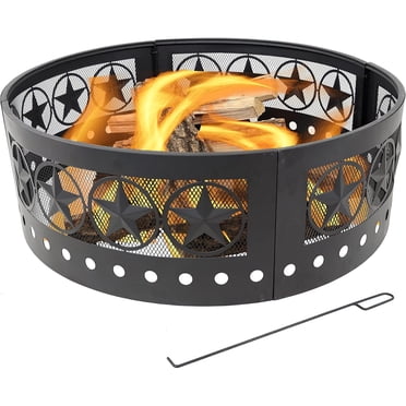 PD Metals Pine Bough 12 in. Tall 60 in. Diameter Fire Ring - Walmart.com
