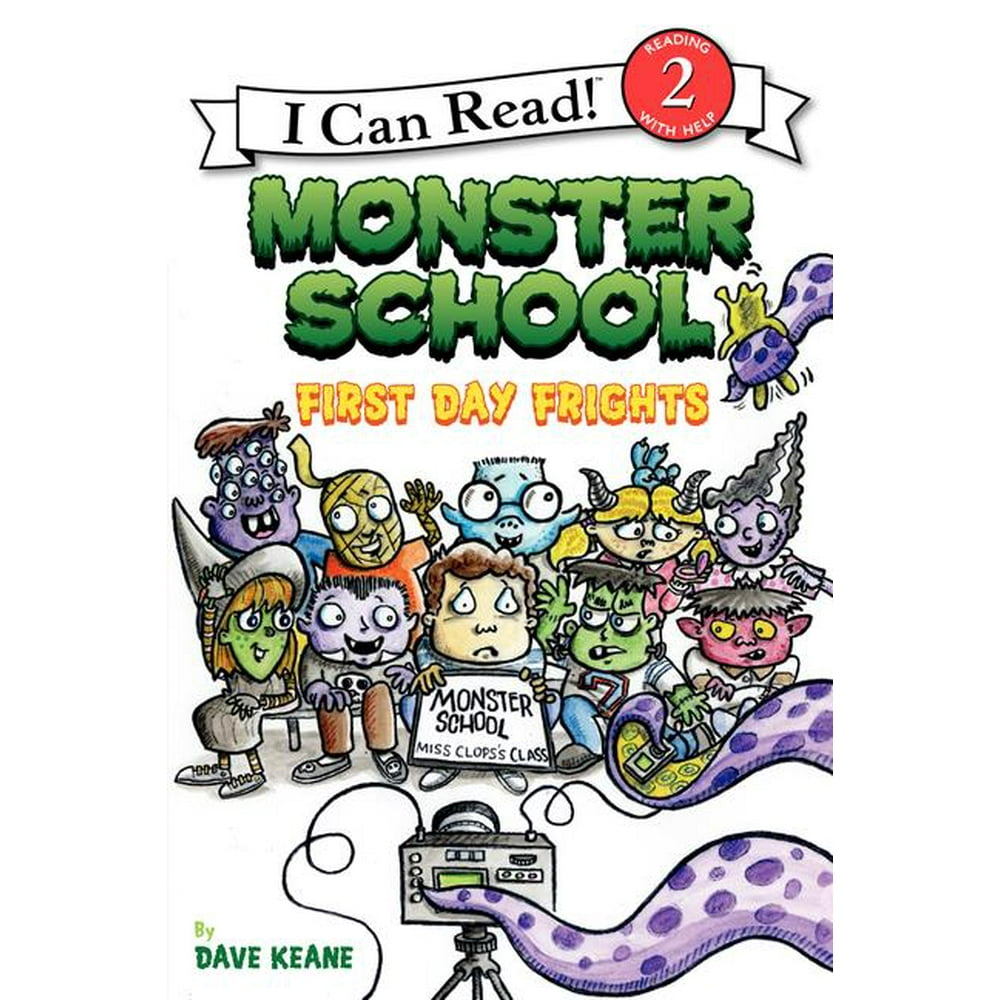 I Can Read Books: Level 2: Monster School: First Day Frights (Paperback ...