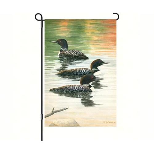 Premier Designs PD56083 Late Summer Loon Trio Garden Flag - Walmart.com