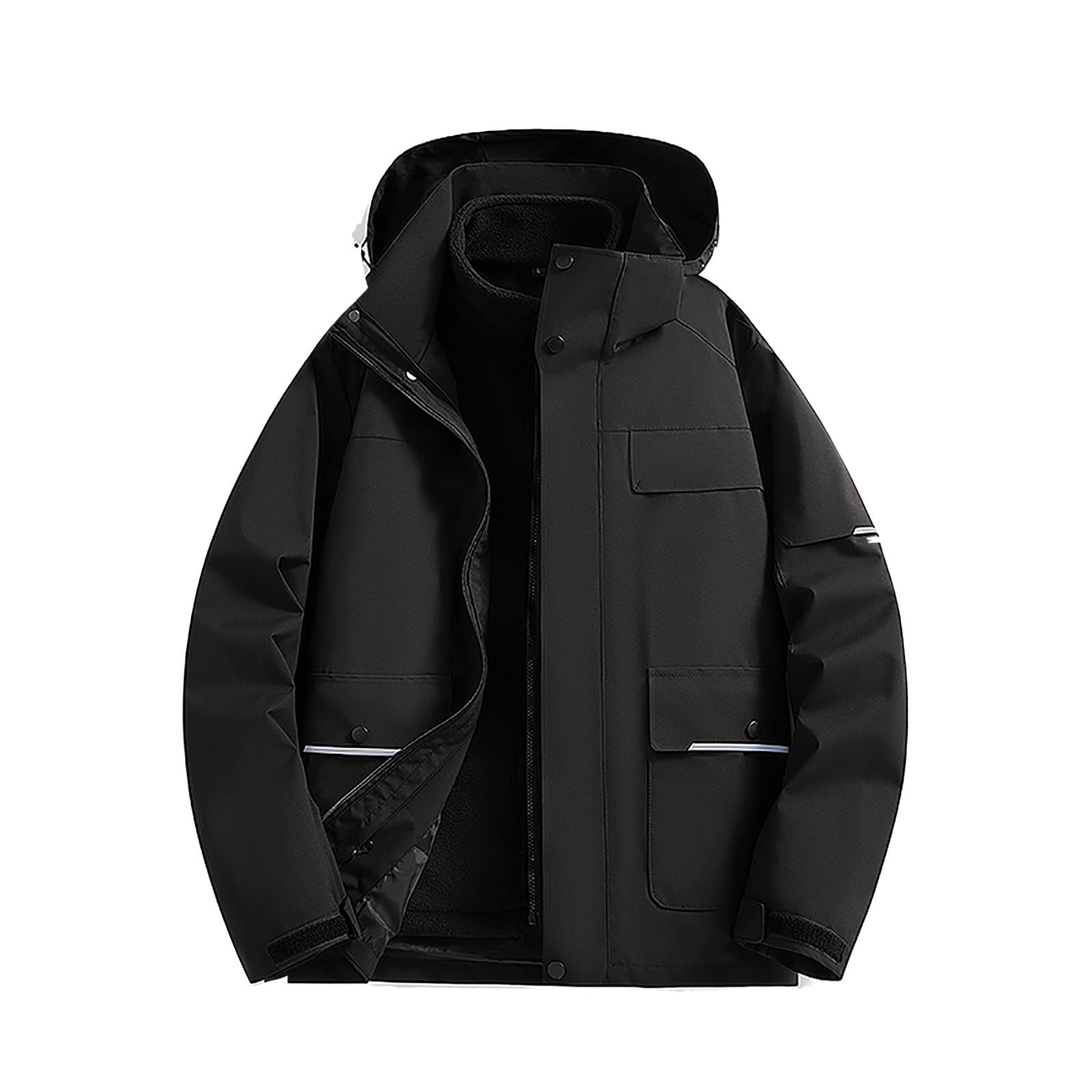 Click here for Pisexur Plus Size Jackets For Men Mens Stitching D... prices