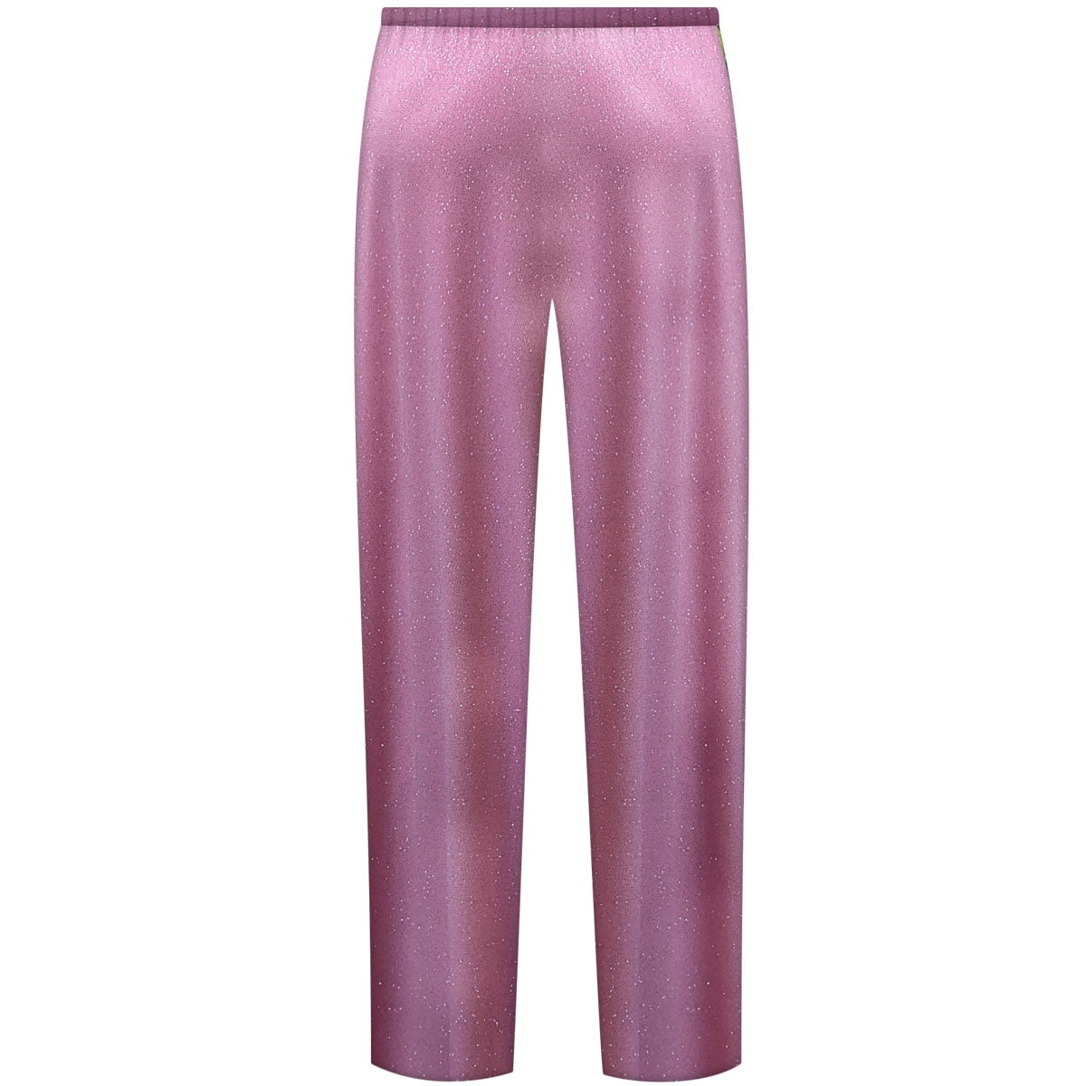 Large Tall Soft Pink Sparkling Designer Print Slinky TapeBlack Capri ...