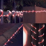 Honche 33ft Solar Rope Lights: LED Waterproof, Outdoor, Garden, Party ...
