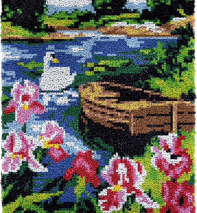 Rowboat | Rug Making Latch Hooking Kit - Walmart.com