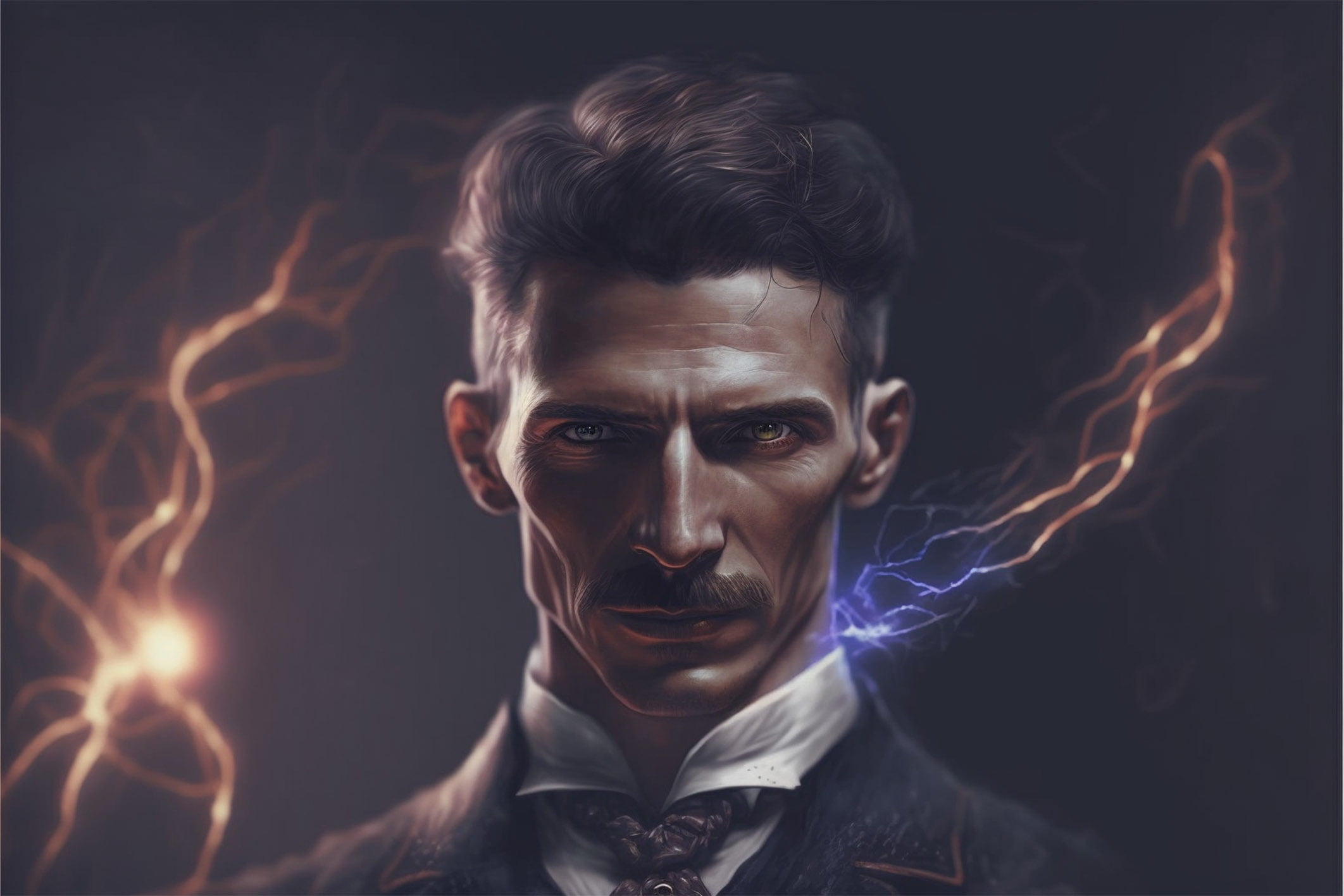 24x36 gallery poster, Nikola Tesla p10 - Walmart.com