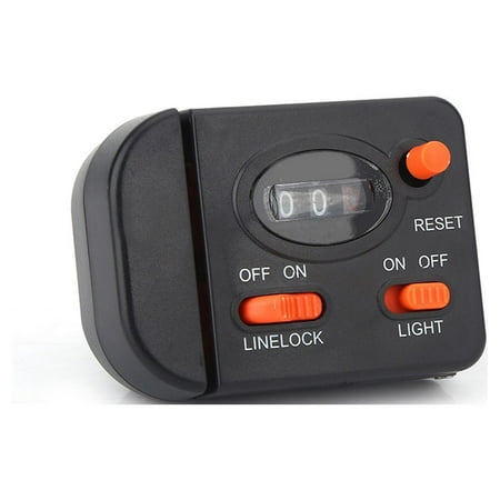 Fishing Line Counter, Professional Clip on Rod Fishing Line Counter ...