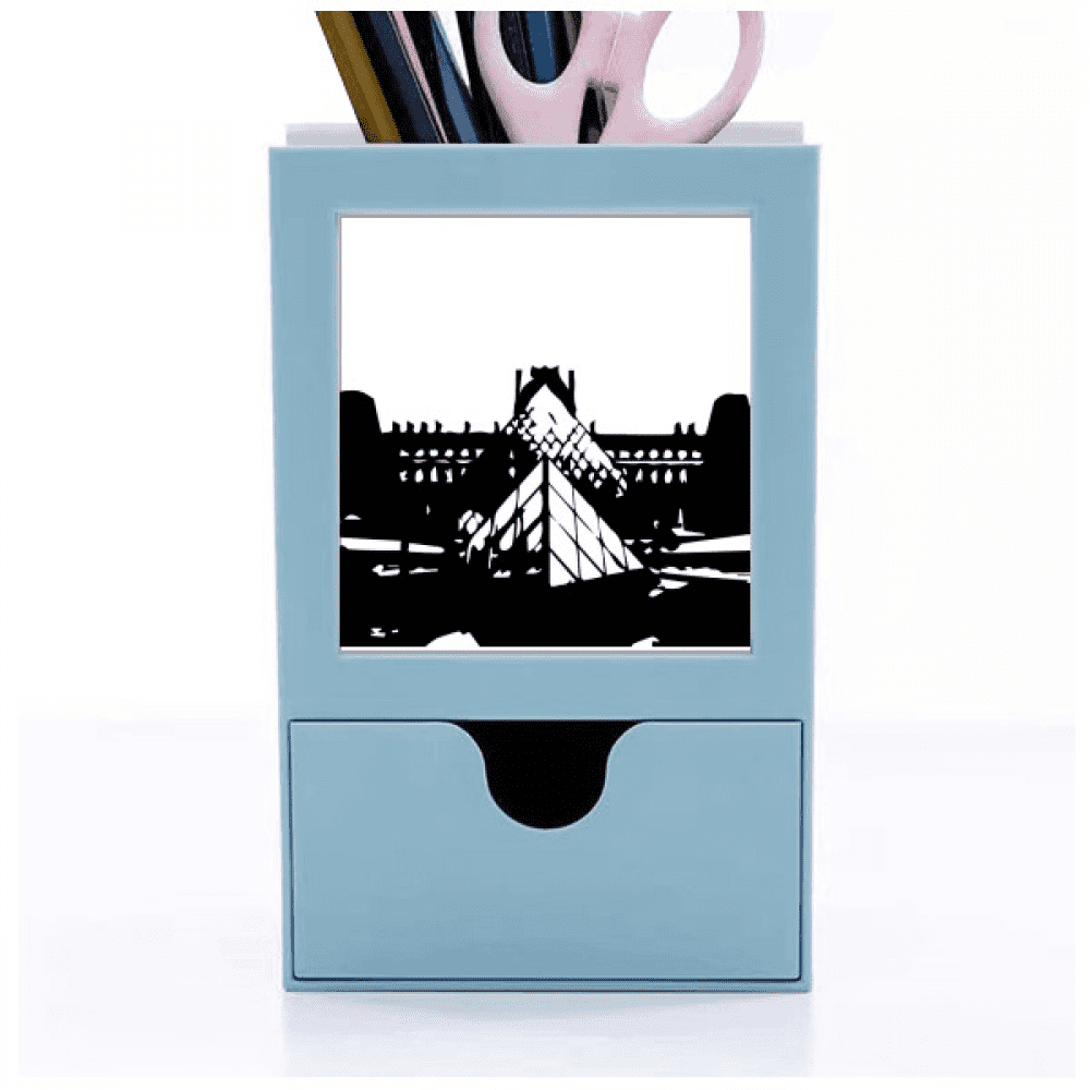 Louvre Museum Renaissance Seine Desk Supplies Organizer Pen Holder Card ...