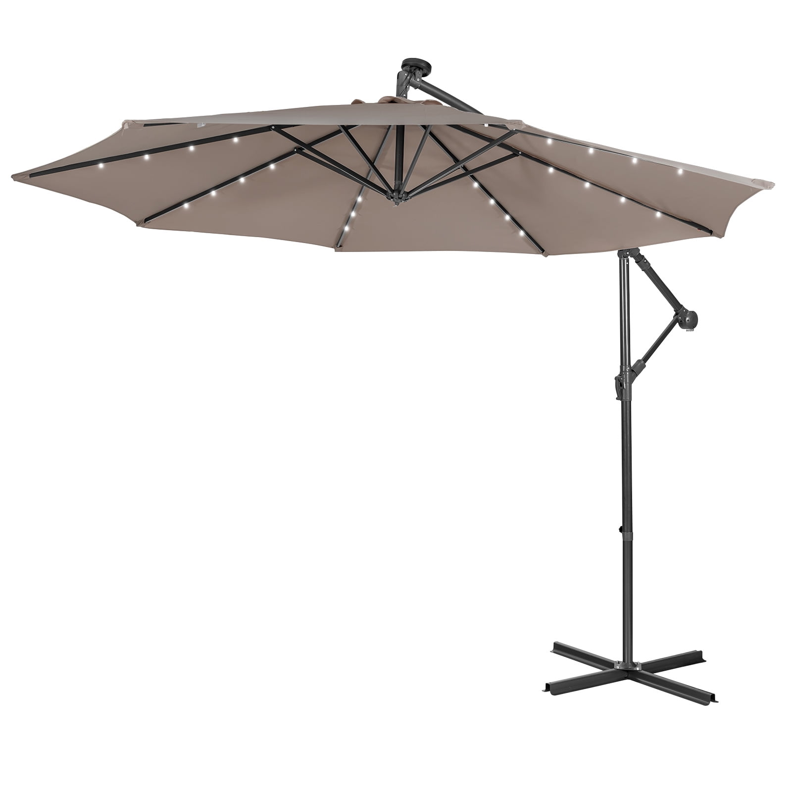 Click here for Patiojoy 10ft Patio Umbrella With 32 Led Lights So... prices