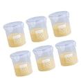 Clear Sealed Containers for Kitchen, Stackable Leakproof Canisters for ...