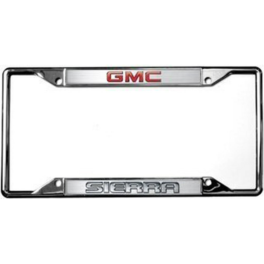 GMC Sierra License Plate Frame - Walmart.com - Walmart.com