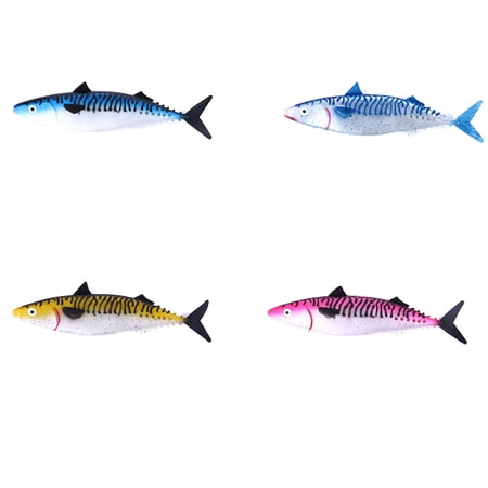 35CM 110G Tuna Saltwater Fishing Lures Soft Shot Sinking Long Shot ...