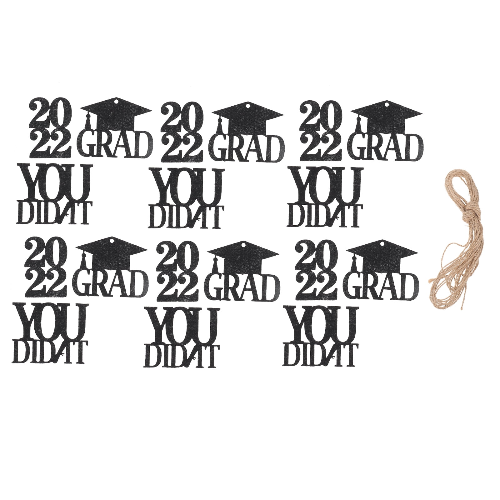 NUOLUX Tags Graduation Gift Labels Tag Paper Box Hanging 2022 Party ...